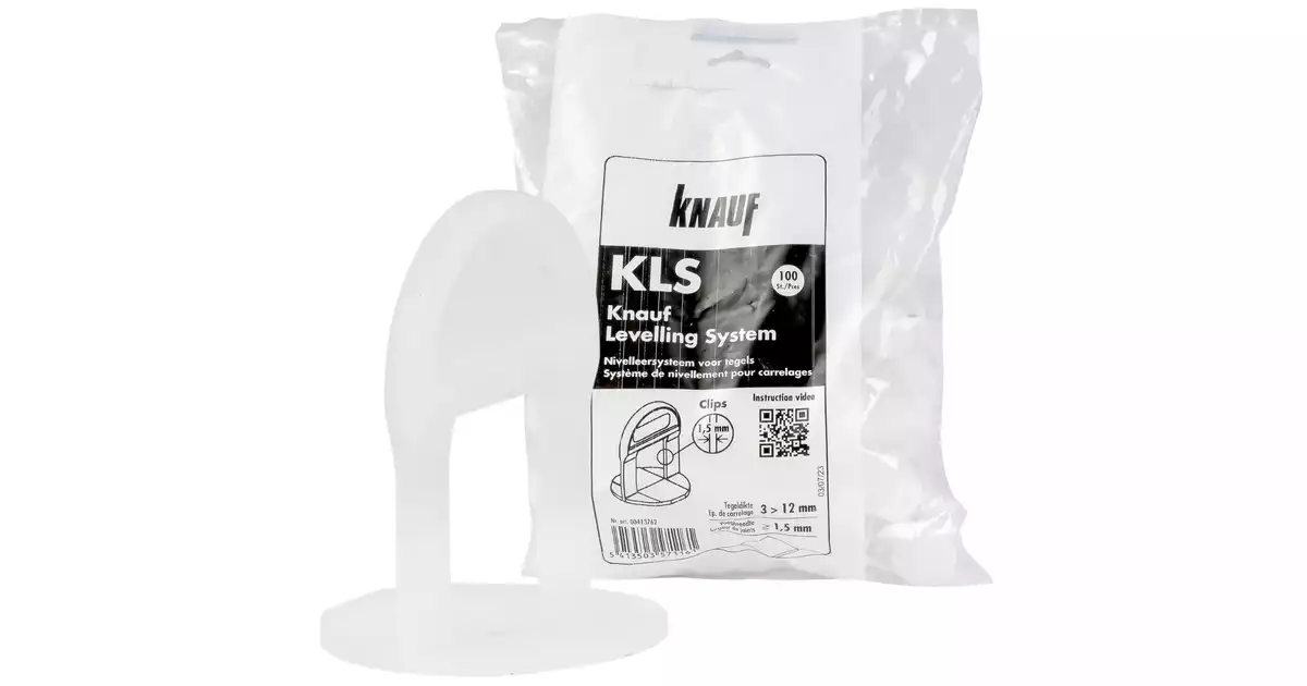 KNAUF Klipsy montażowe KLS 3-12MM 100SZT/OPAK - Buduj24.pl
