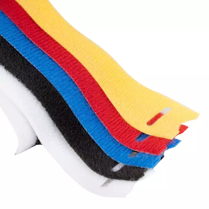 Rzepy kolorowe do łączenia kabli TESA 20CMx12MM 5szt/opak - Buduj24.pl