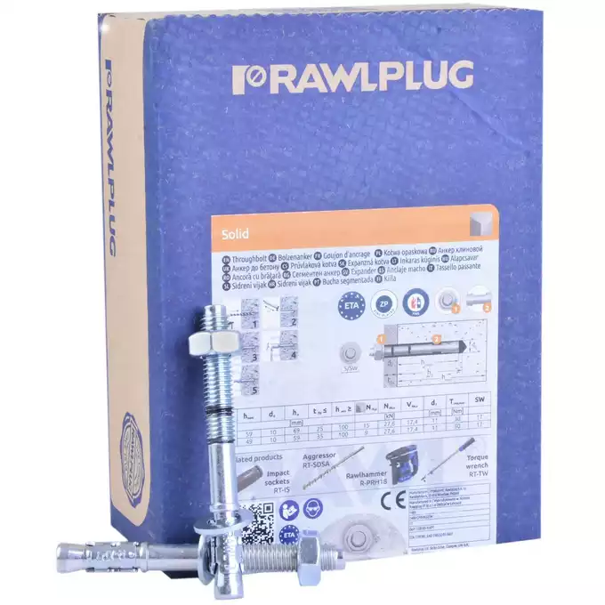 RAWLPLUG Kotwa stalowa opaskowa M10x115MM, R-XPT 50SZT/OPAK - Buduj24.pl
