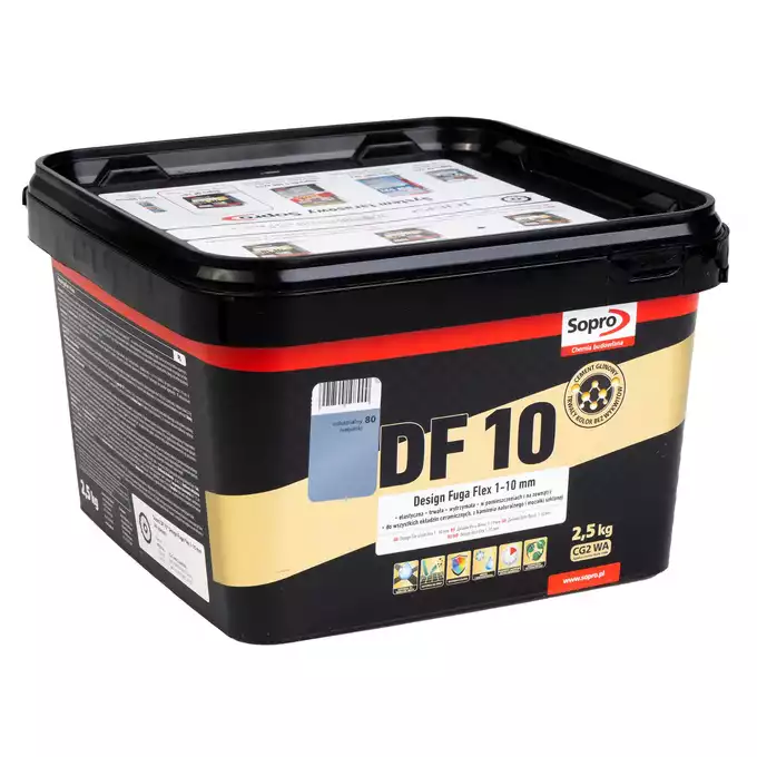 SOPRO Fuga DF10 design flex 1-10MM INDUSTRIALNY NIEBIESKI 80 2,5KG 1088 ...